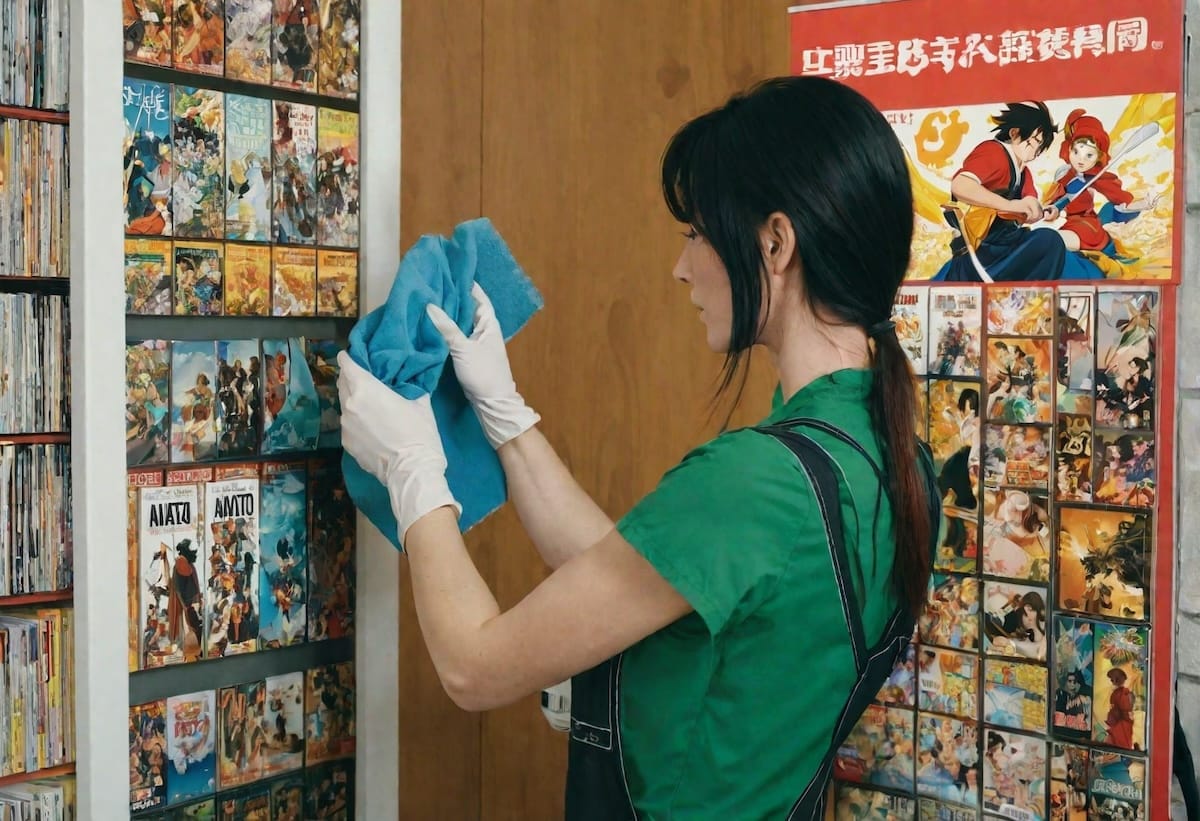 How to quickly clean manga panels on Linux